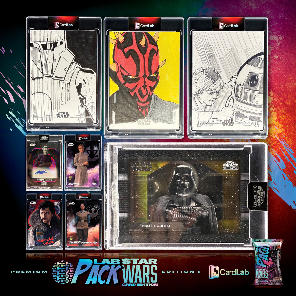 New Star Wars Premium Mystery Pack! - Series 1 – Card Lab